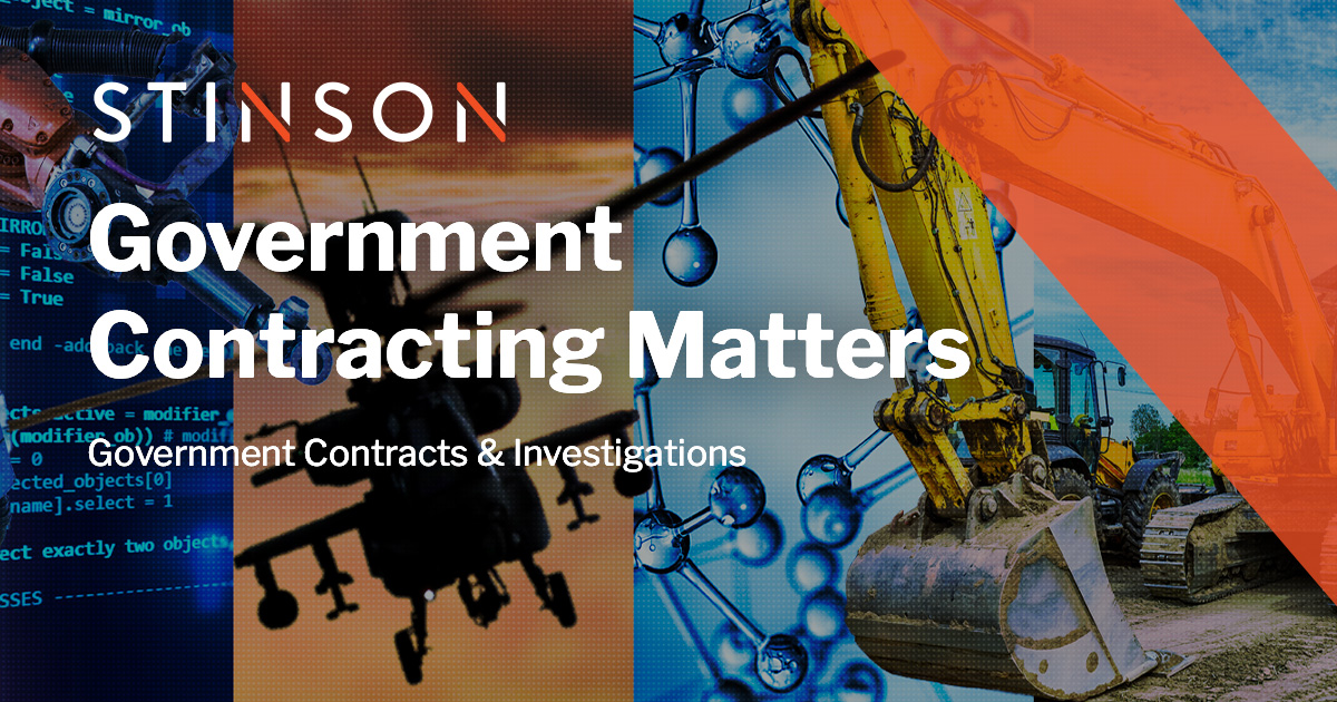 Resources | Government Contracting Matters | Stinson LLP